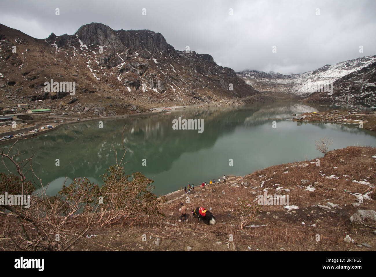 the tsomgo lake Stock Photo - Alamy