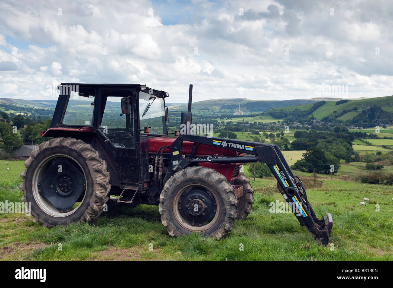 Massey Ferguson trima 1190 tractor loader Stock Photo - Alamy