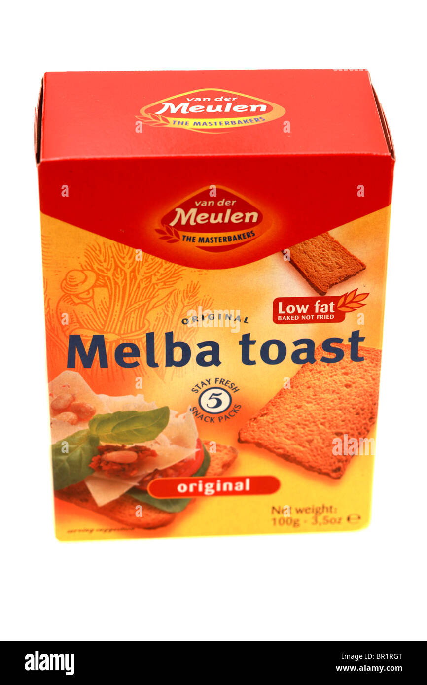 Box meulen melba toast hi-res stock photography and images - Alamy
