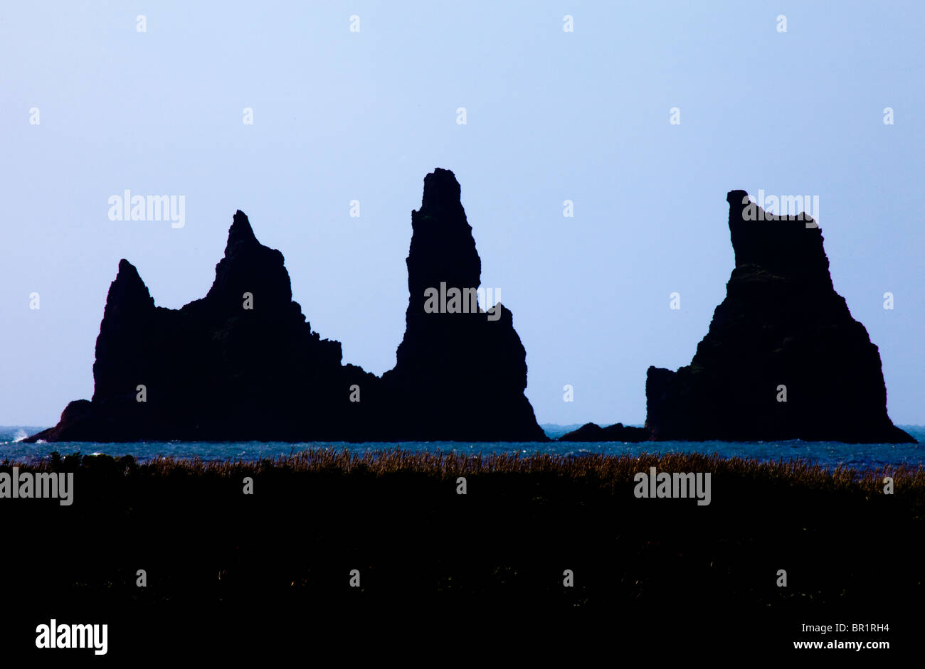 Reynisdrangar Rocks, Vik, Iceland Stock Photo - Alamy
