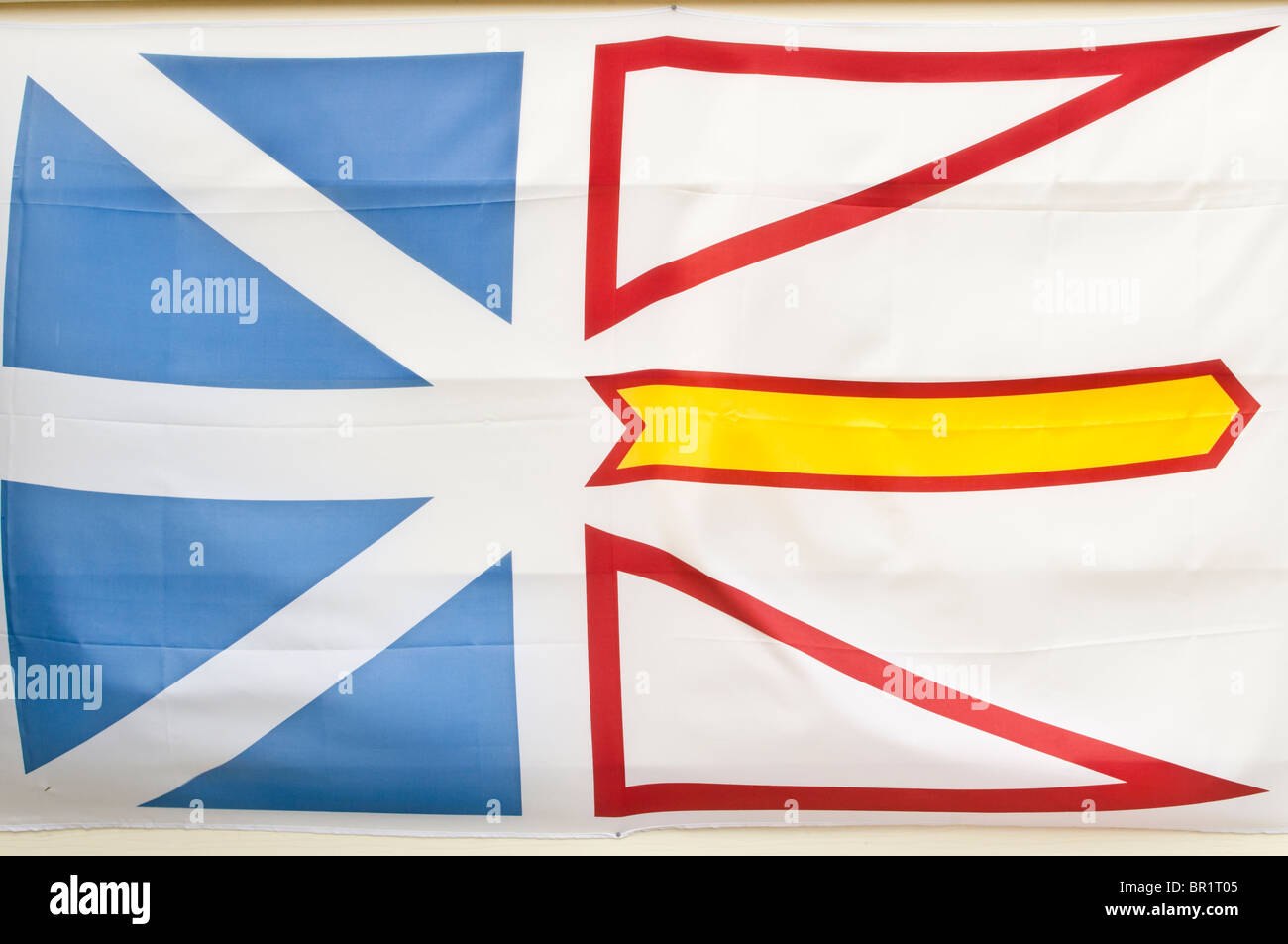 Newfoundland flag hi-res stock photography and images - Alamy