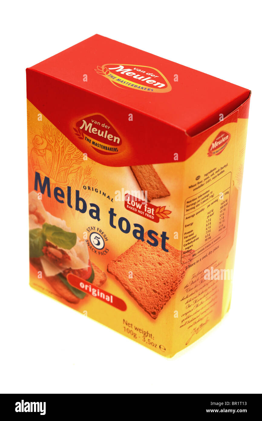 Box meulen melba toast hi-res stock photography and images - Alamy