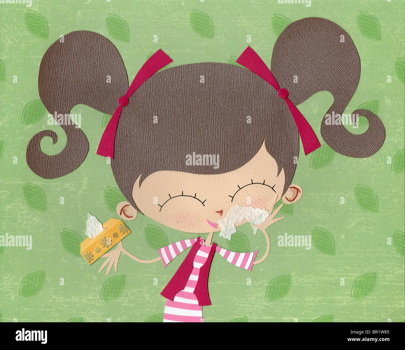 Box of tissues illustration hi-res stock photography and images - Alamy