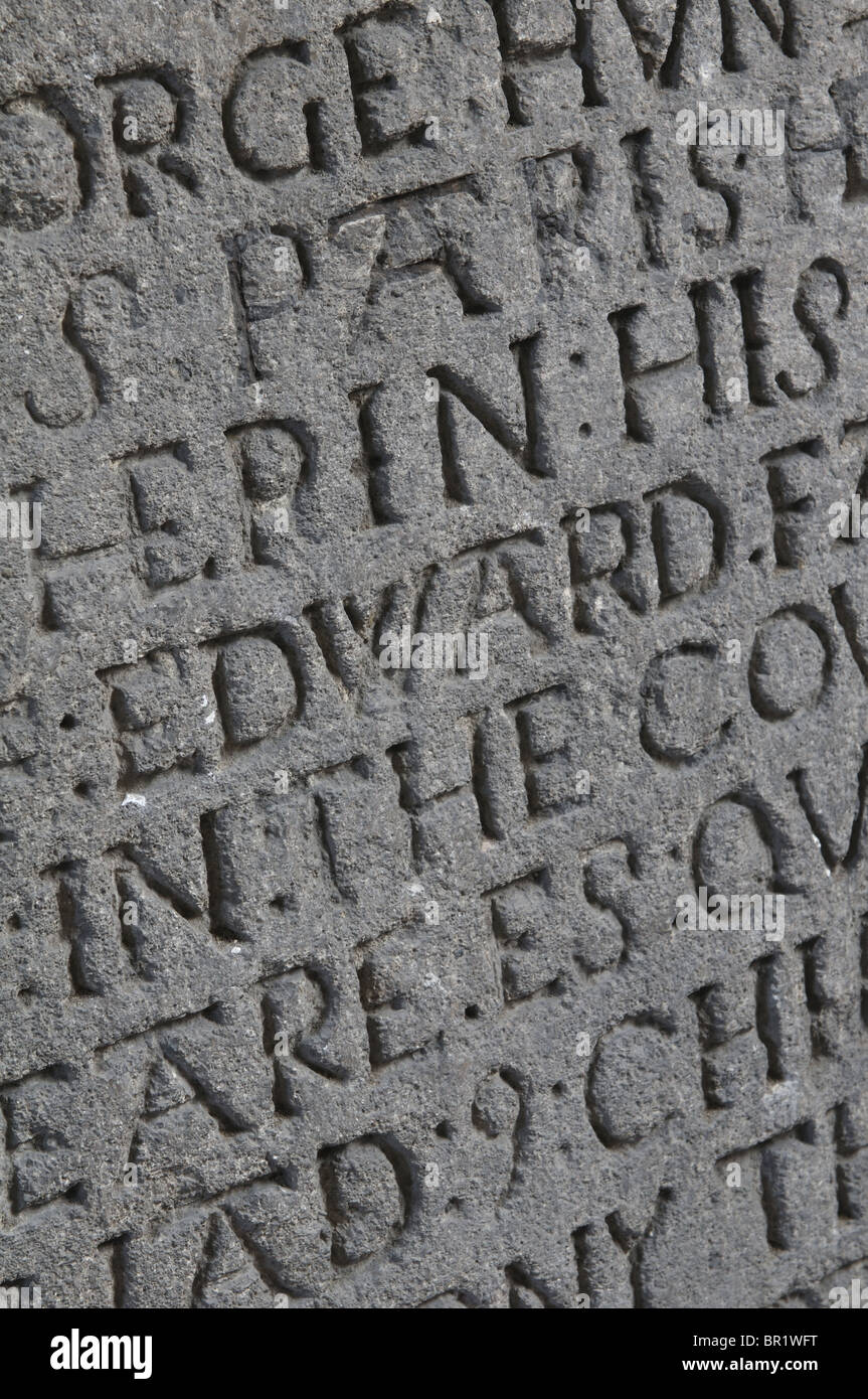 Old english writing hi-res stock photography and images - Alamy