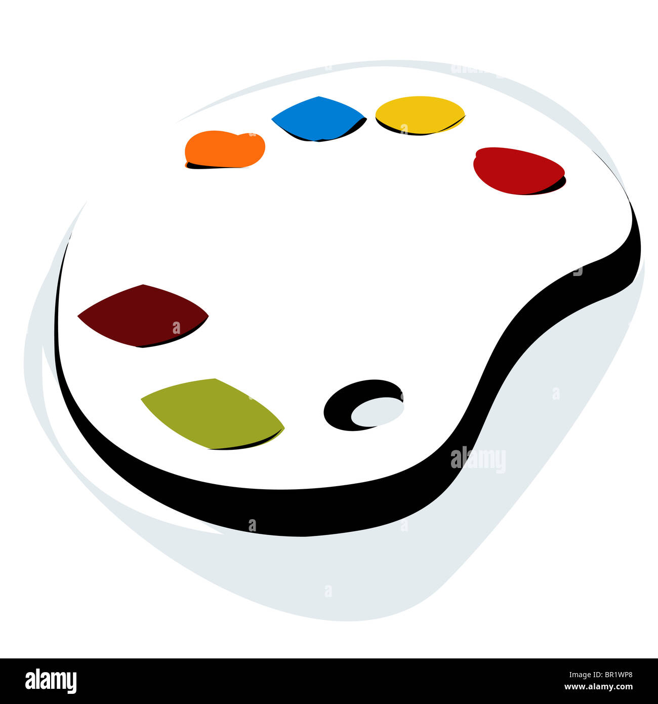 Artists water colour paint colours hi-res stock photography and images ...