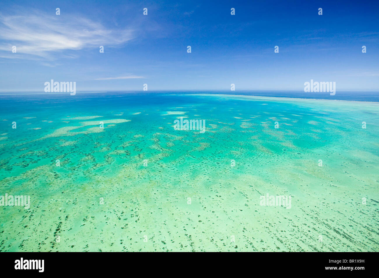 Australia, Queensland, North Coast, Cairns Area. The Great Barrier Reef ...