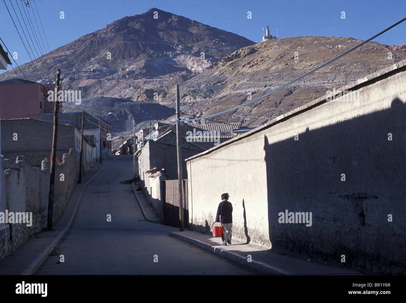 Silver Mining, Cerro Rico Stock Photo - Alamy
