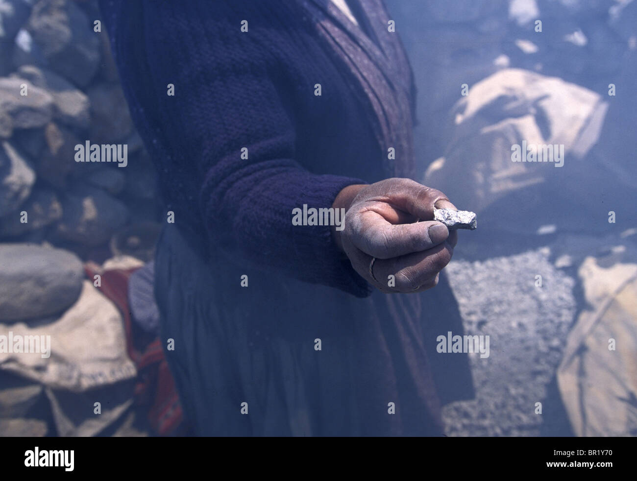 Silver Mining, Cerro Rico Stock Photo - Alamy