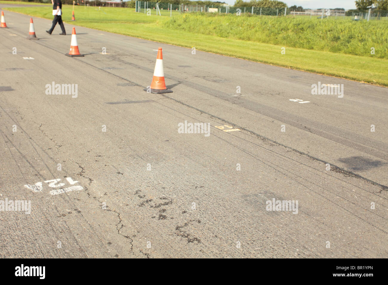 The starting grid on the old Aintree race track, position 12a as there ...