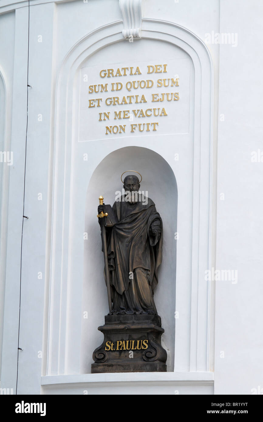 St. Paul (St. Paulus or Paul of Tarsus) sculpture - statue in the ...