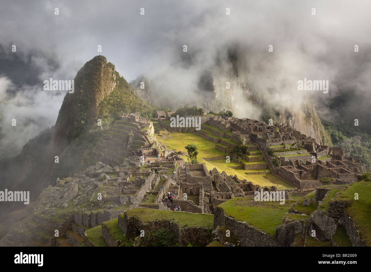 Machu Picchu, the ancient lost city of the Incas. Discovered by Hiram ...