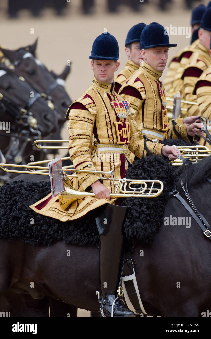 Mounted Bands of the Household Cavalry. "Trooping the Colour" 2010 ...