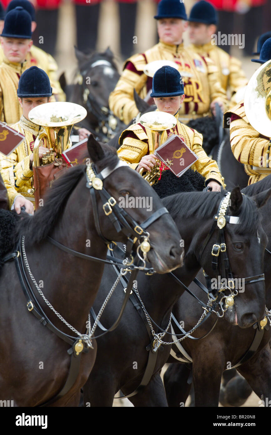Mounted Bands of the Household Cavalry. "Trooping the Colour" 2010 ...