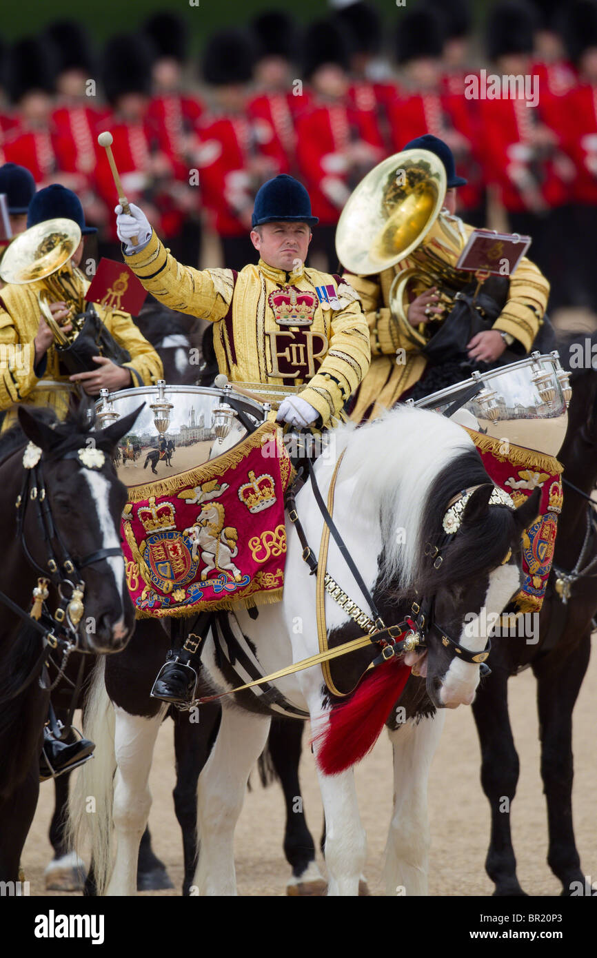 Mounted Bands of the Household Cavalry. "Trooping the Colour" 2010 ...