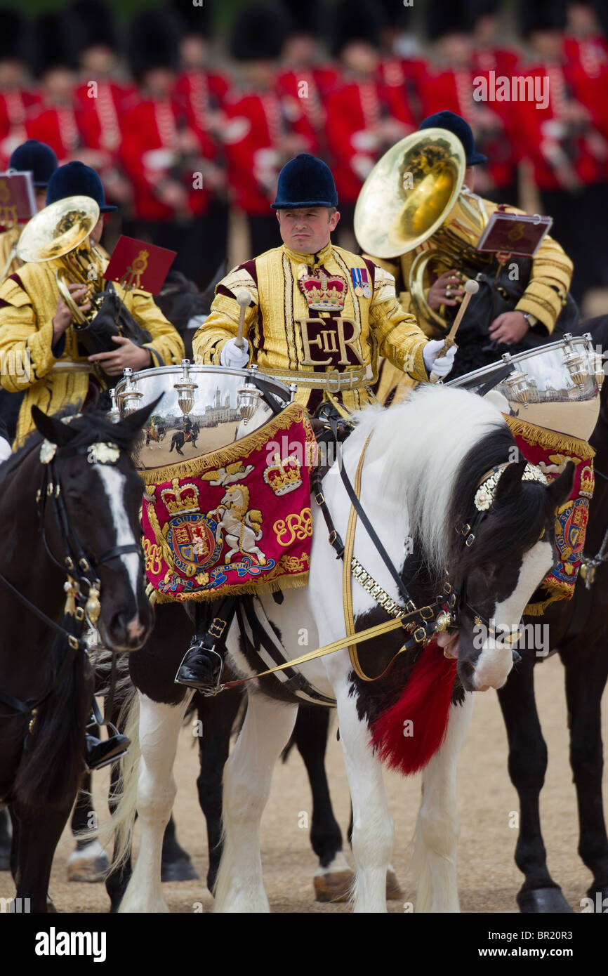 Mounted Bands of the Household Cavalry. "Trooping the Colour" 2010 ...