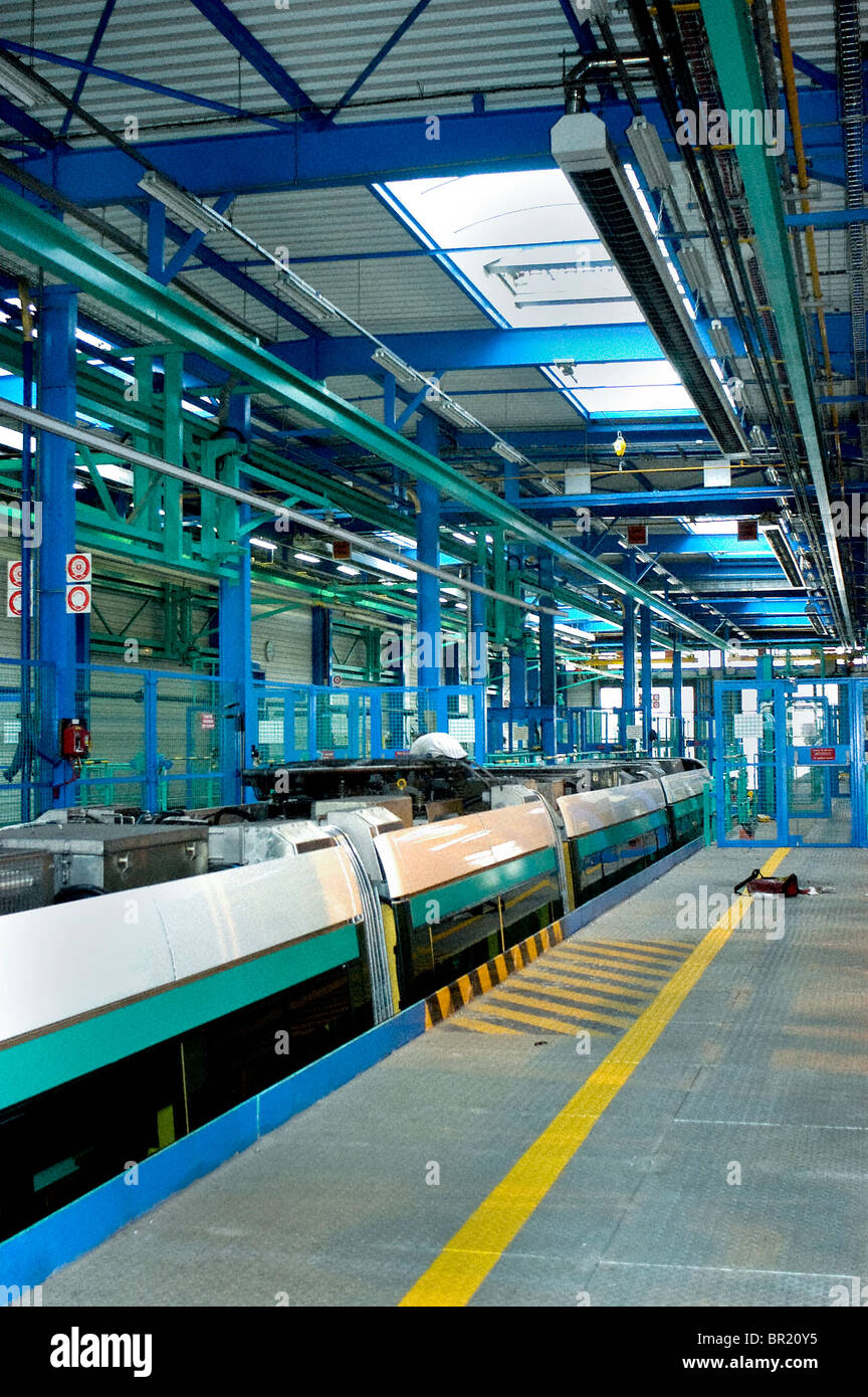 ISSY-LES-MOULINEAUX, FRANCE, S.N.C.F. MAINTENANCE FACTORY, TRAMWAY TW ...