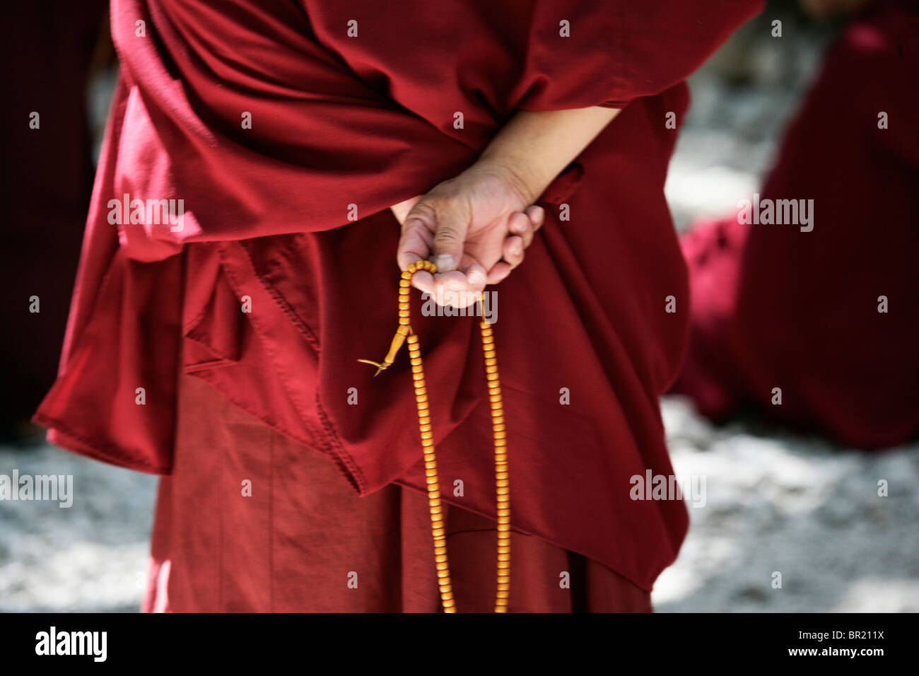Monks hands hi-res stock photography and images - Alamy
