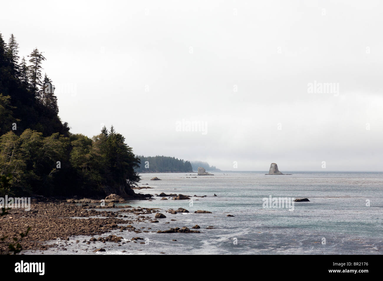 Rock formations on beach washington hi-res stock photography and images ...