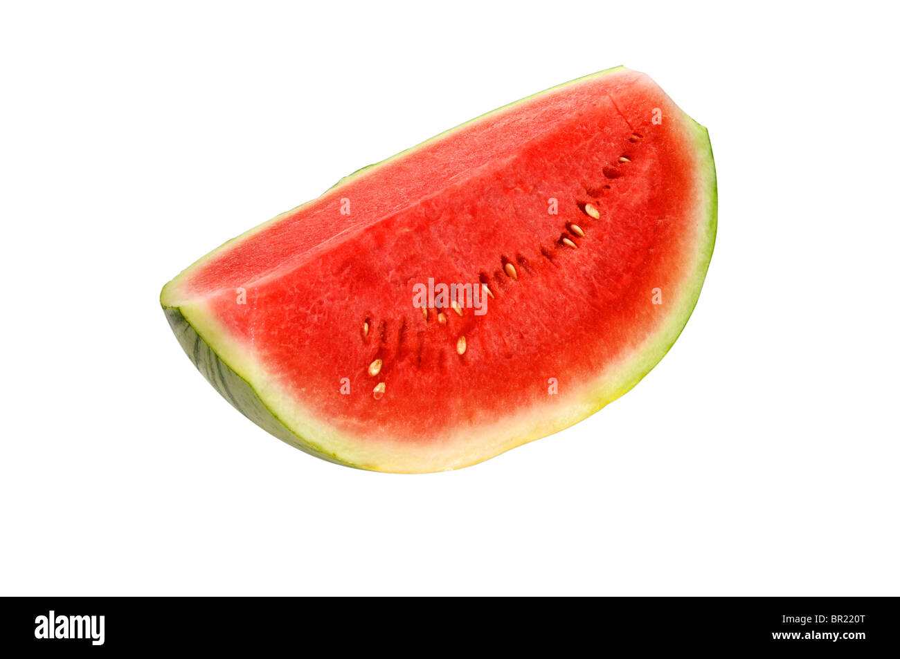 Cut watermelon isolated on white background with clipping path Stock ...