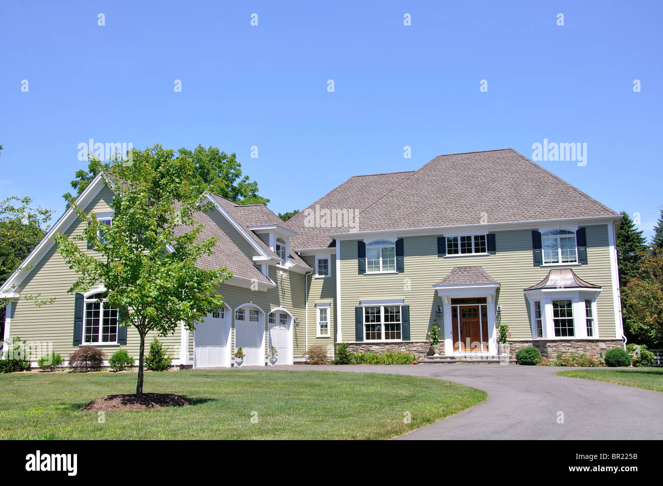New England house, Connecticut, USA Stock Photo - Alamy