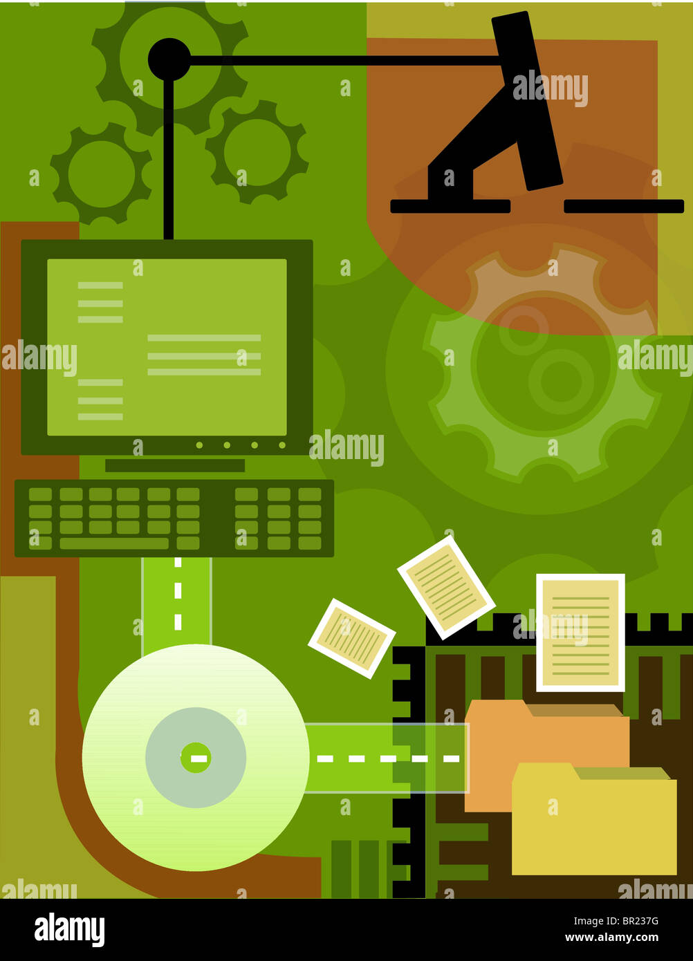 Data pathway hi-res stock photography and images - Alamy