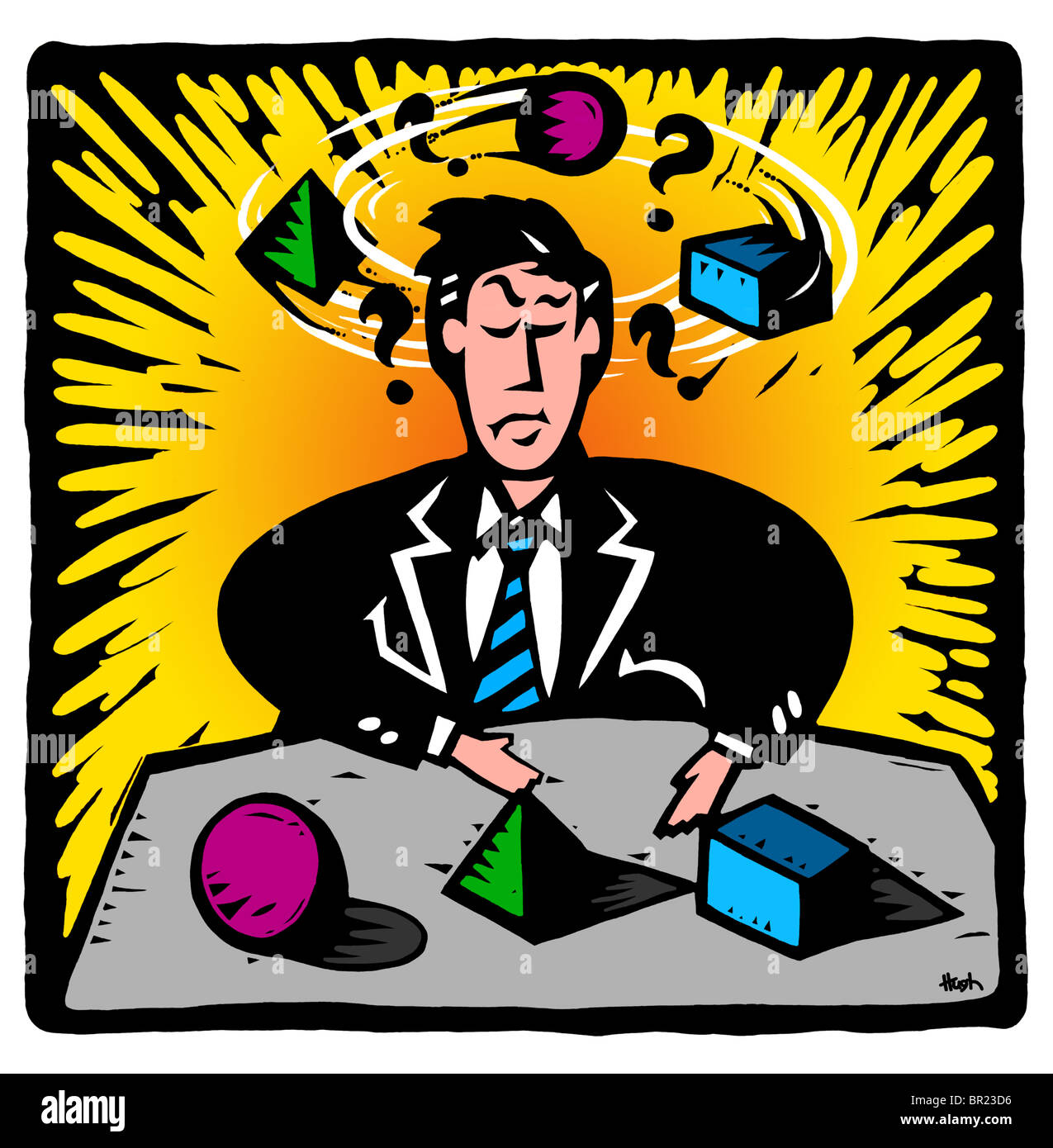 A businessman making decisions Stock Photo - Alamy A businessman making decisions Stock Photo - Alamy
