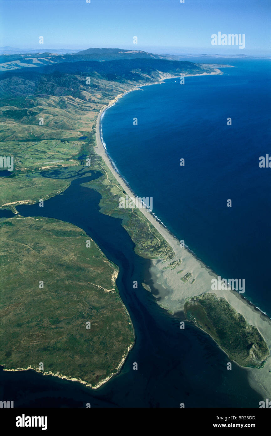 Aerial point reyes national seashore hi-res stock photography and ...