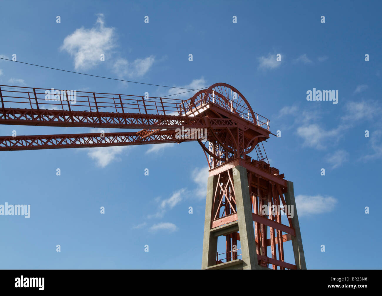 Headgear Bestwood Coal Colliery Bestwood Nottinghamshire United Kingdom ...
