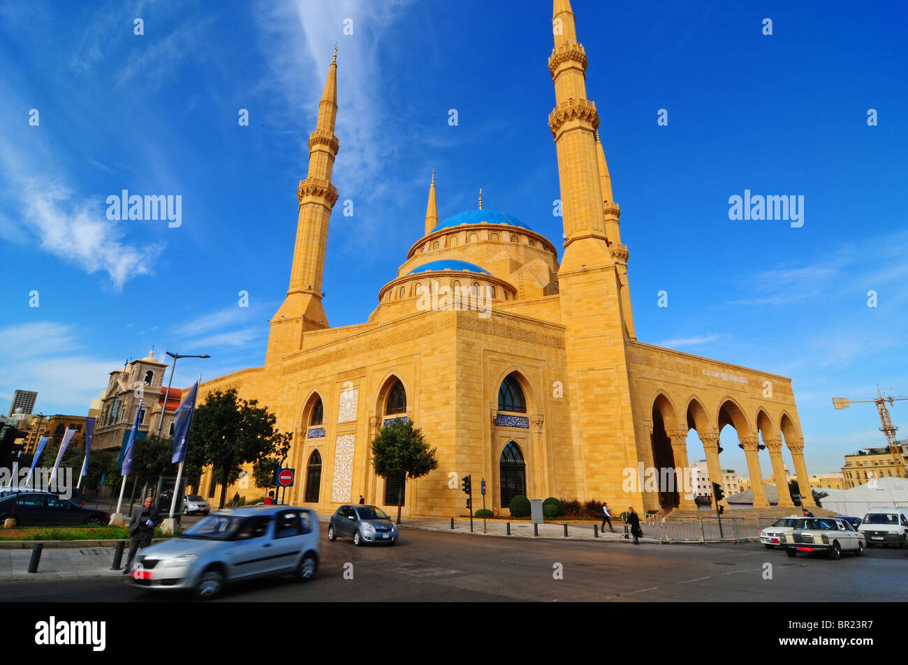 Mohammed al amin Mosque, Beirut, Lebanon Stock Photo - Alamy
