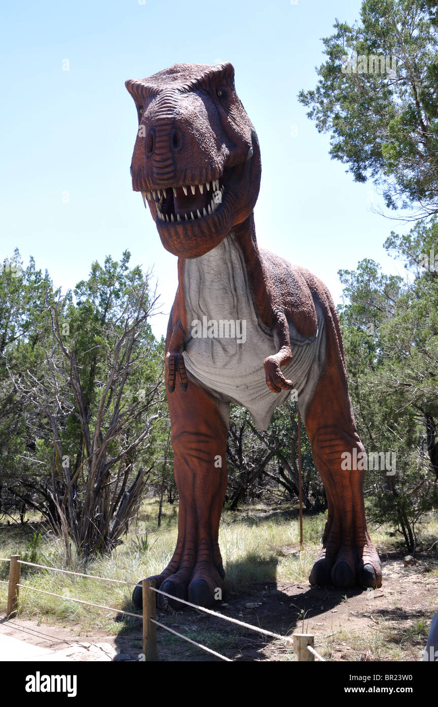 Tyrannosaurus Rex, Dinosaur World, Glen Rose, Texas, USA Stock Photo ...