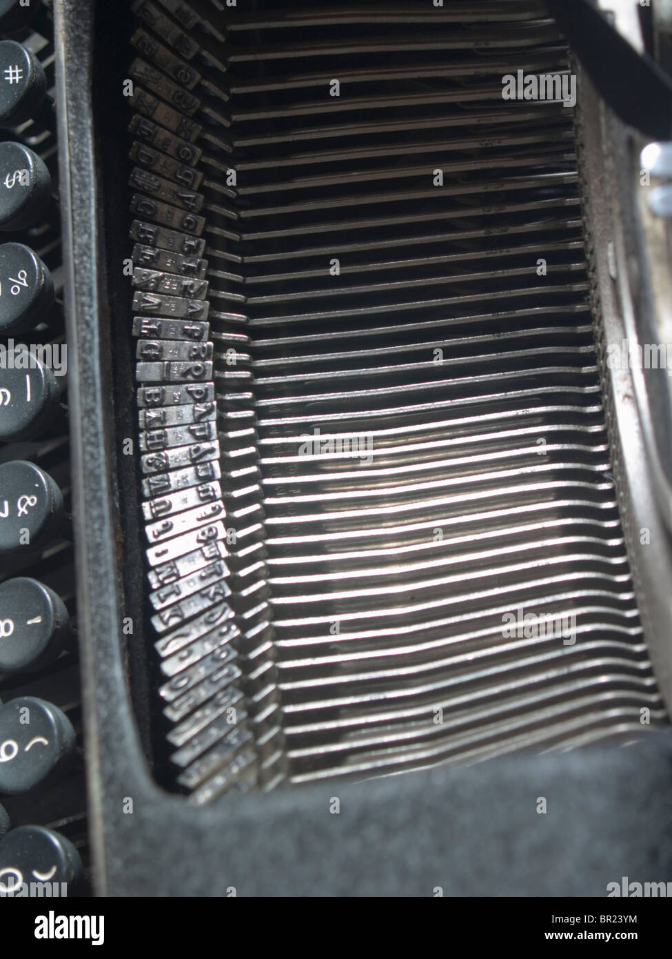 Old typewriter letters Stock Photo - Alamy