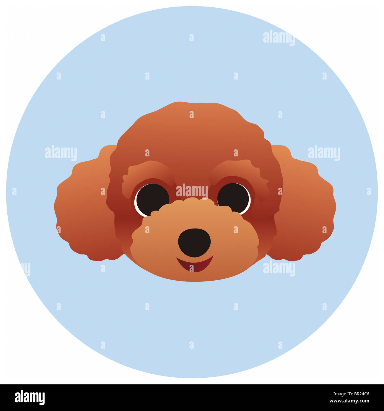 Cartoon poodle hi-res stock photography and images - Alamy