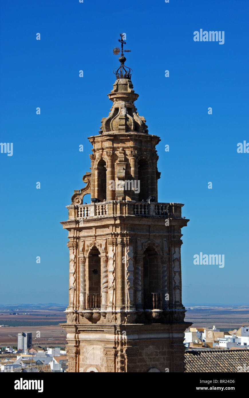 Church and Merced tower (Iglesia y Torre de la Merced), Osuna, Seville ...