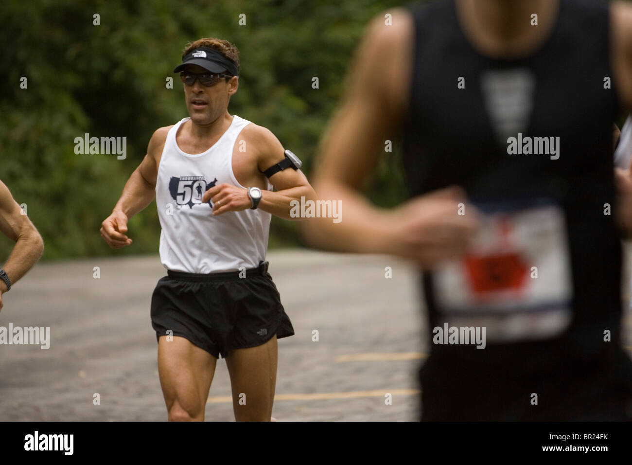 Runners in a marathon in Des Moines, Iowa Stock Photo - Alamy