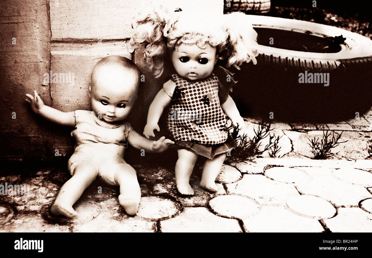 Concept: Abandoned Children Stock Photo - Alamy