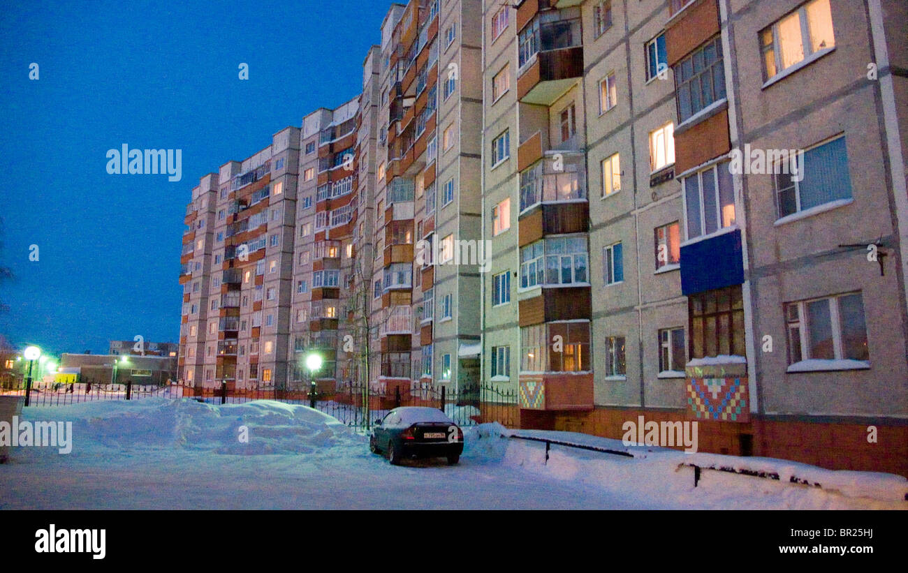 Russian oil development in Siberia Stock Photo - Alamy