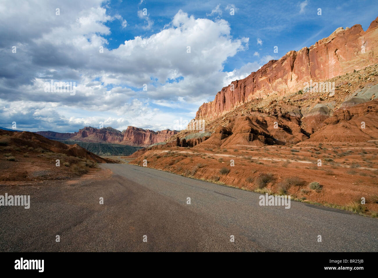 Redrock scenery in Capitol Reef National Park Stock Photo - Alamy