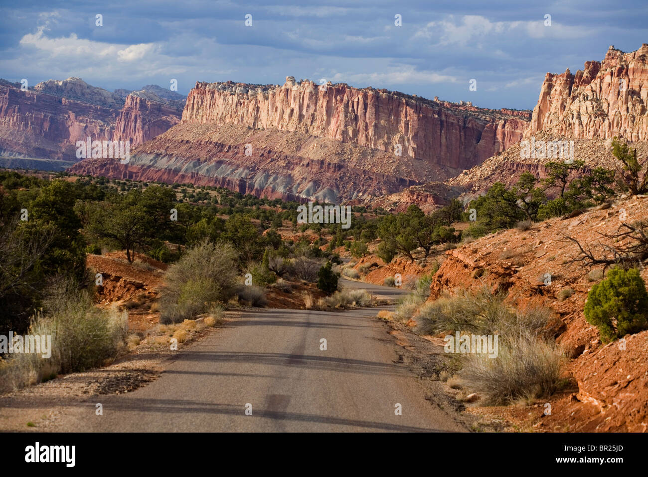 Redrock scenery in Capitol Reef National Park Stock Photo - Alamy