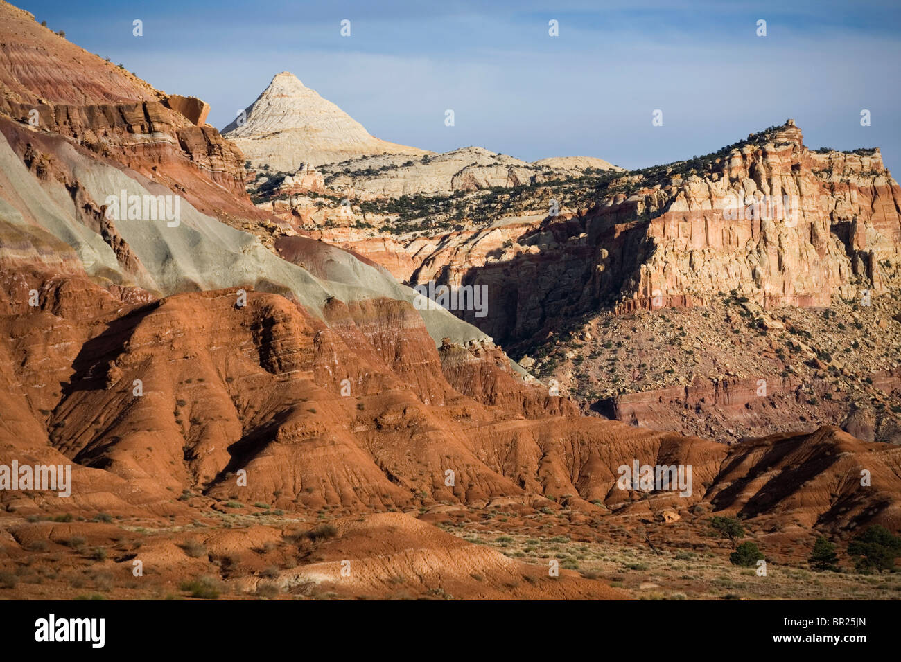Redrock scenery in Capitol Reef National Park Stock Photo - Alamy