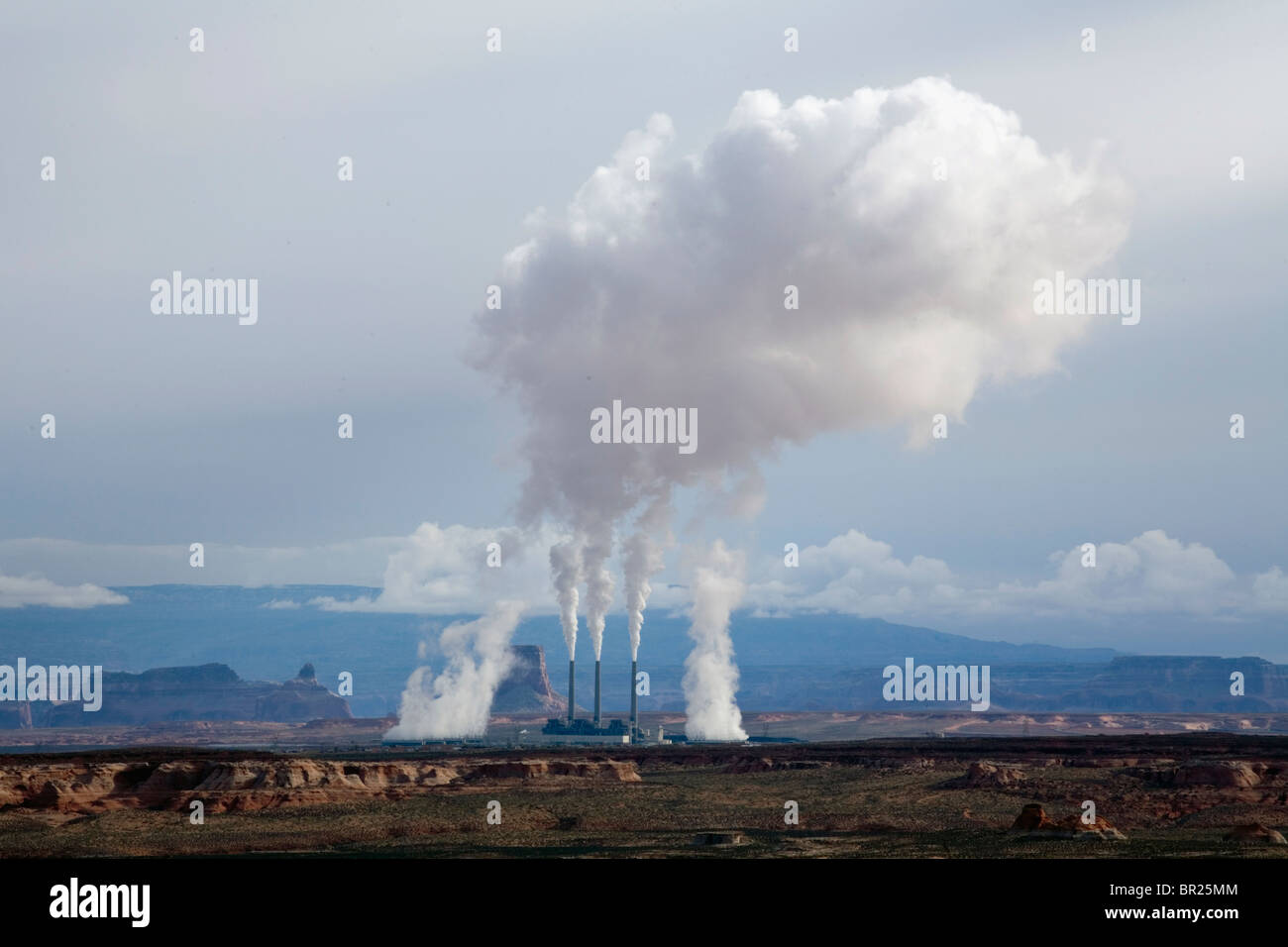 Navajo Power Plant at Page, AZ Stock Photo - Alamy
