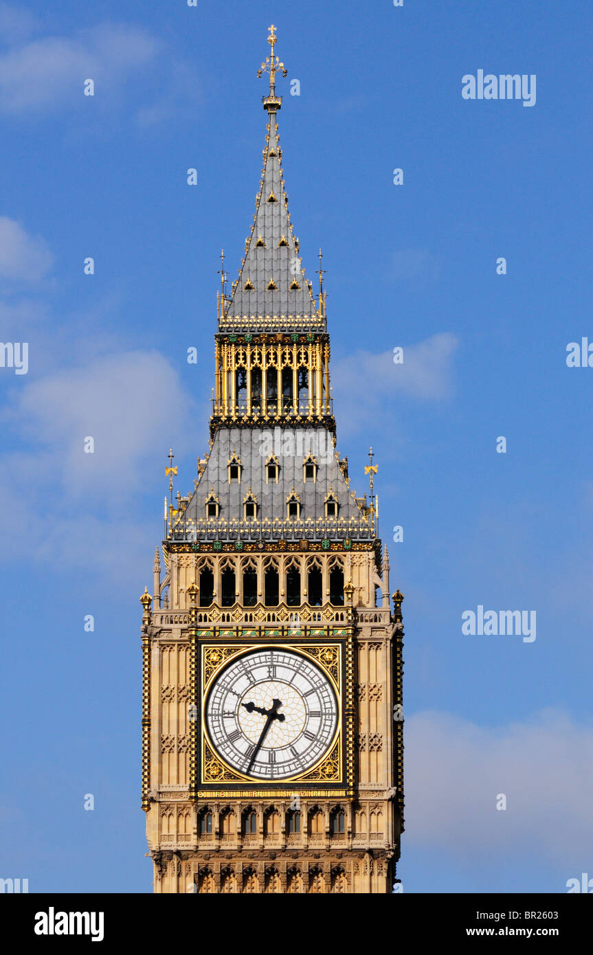 Big Ben, Clock Tower of The Palace of Westminster, London, England, UK ...