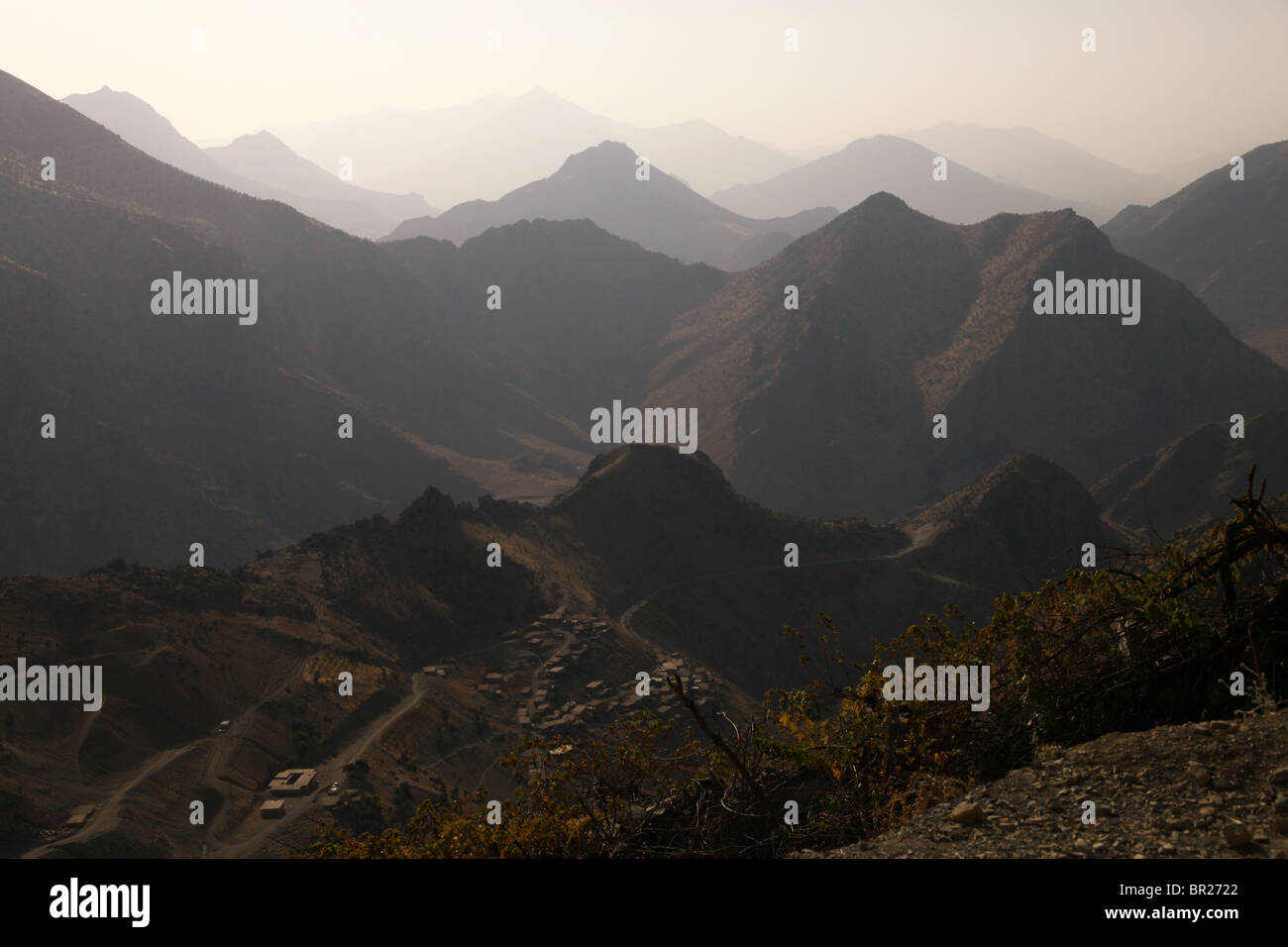 View of Qandil Mountains that belongs to the Zagros mountain range and ...