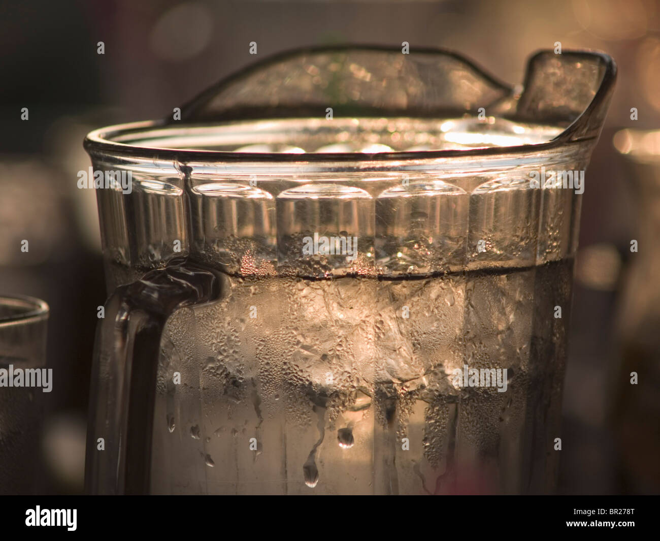 Water in a pitcher in a resaturant Stock Photo - Alamy