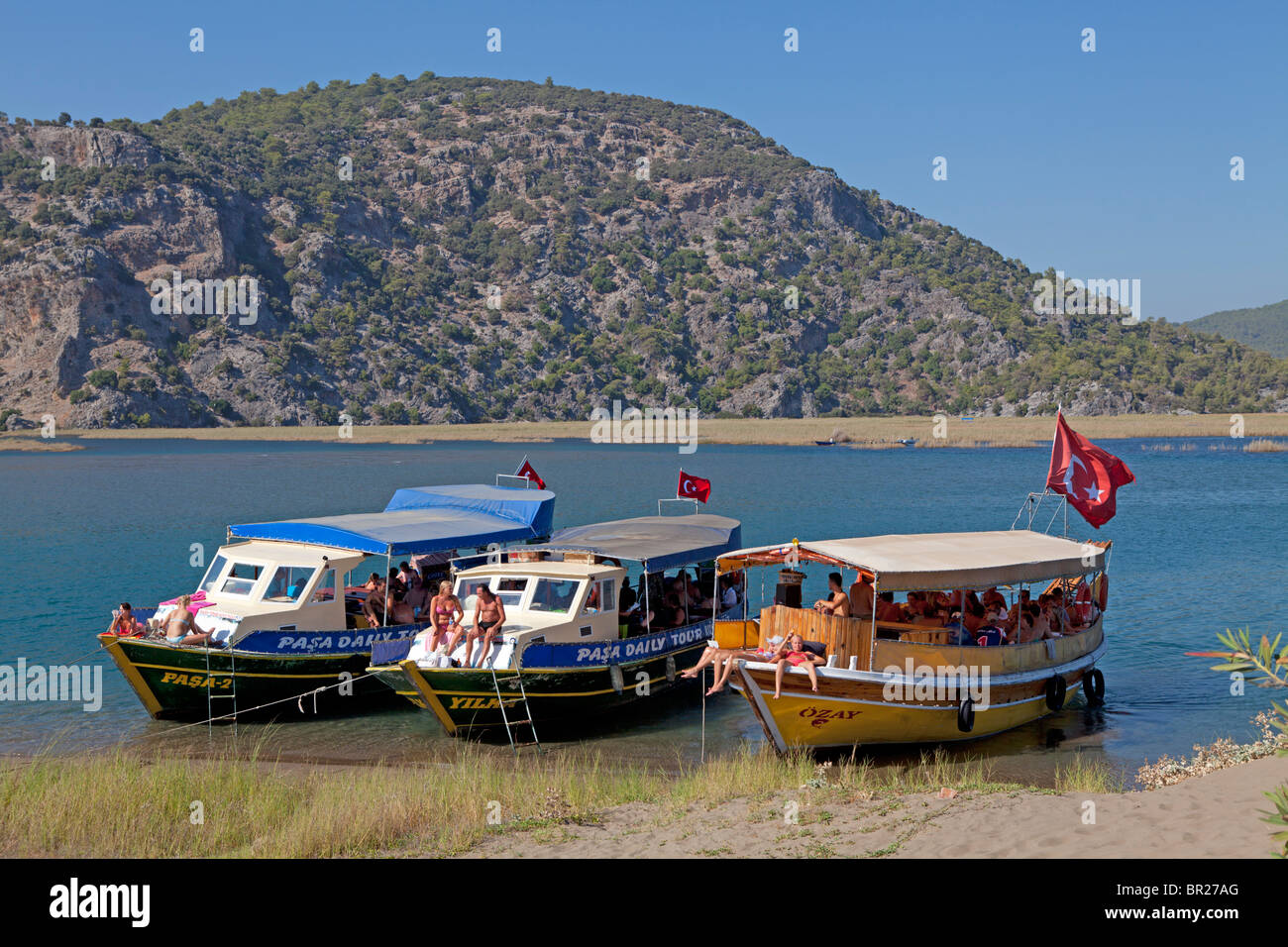 Iztuzu Beach Turtle Beach Dalyan Delta High Resolution Stock ...
