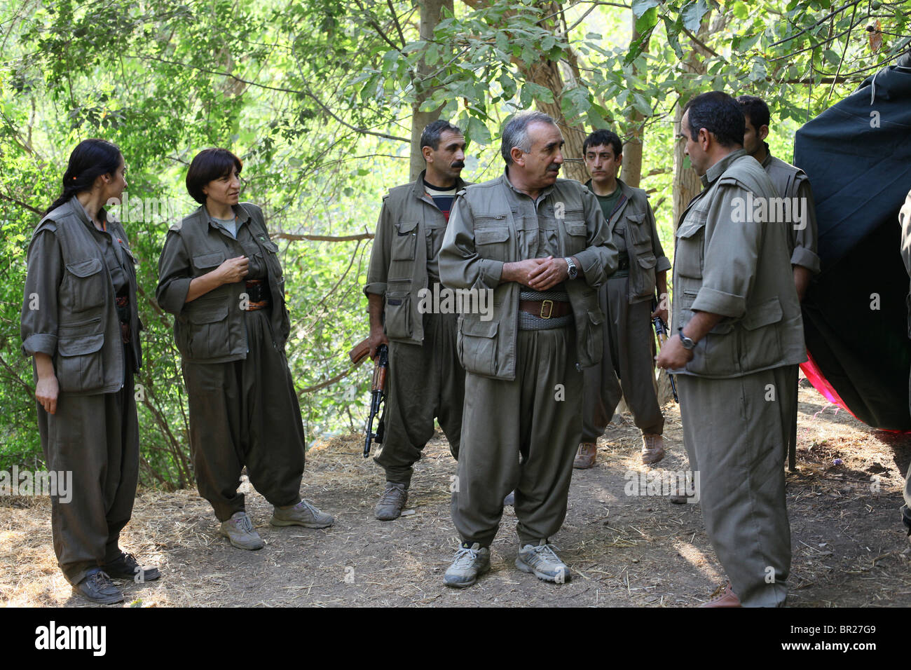 Murat Karayilan also nicknamed Cemal the current commander-in-chief of ...