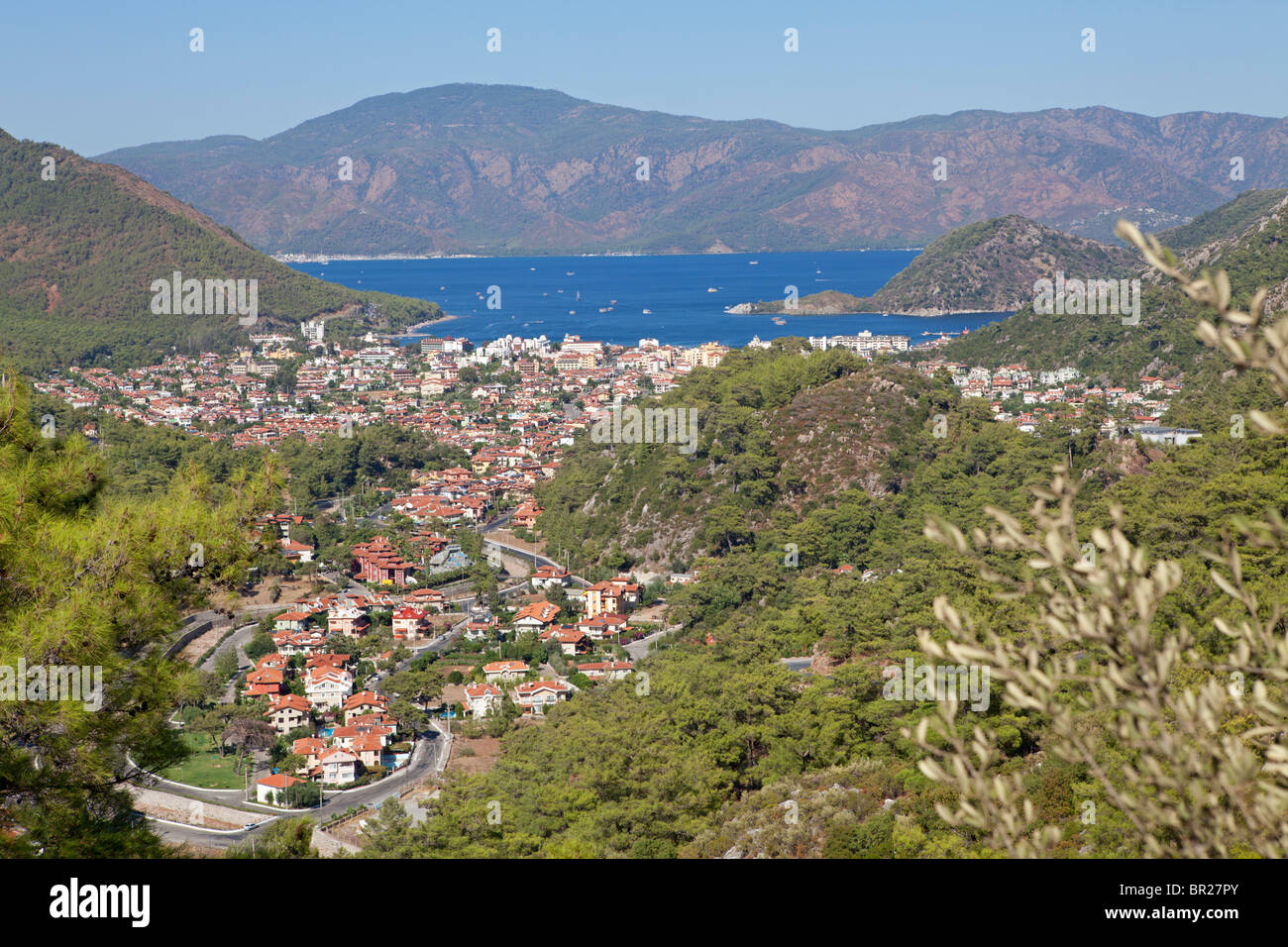 Icmeler near Marmaris at the Turkish West coast Stock Photo - Alamy