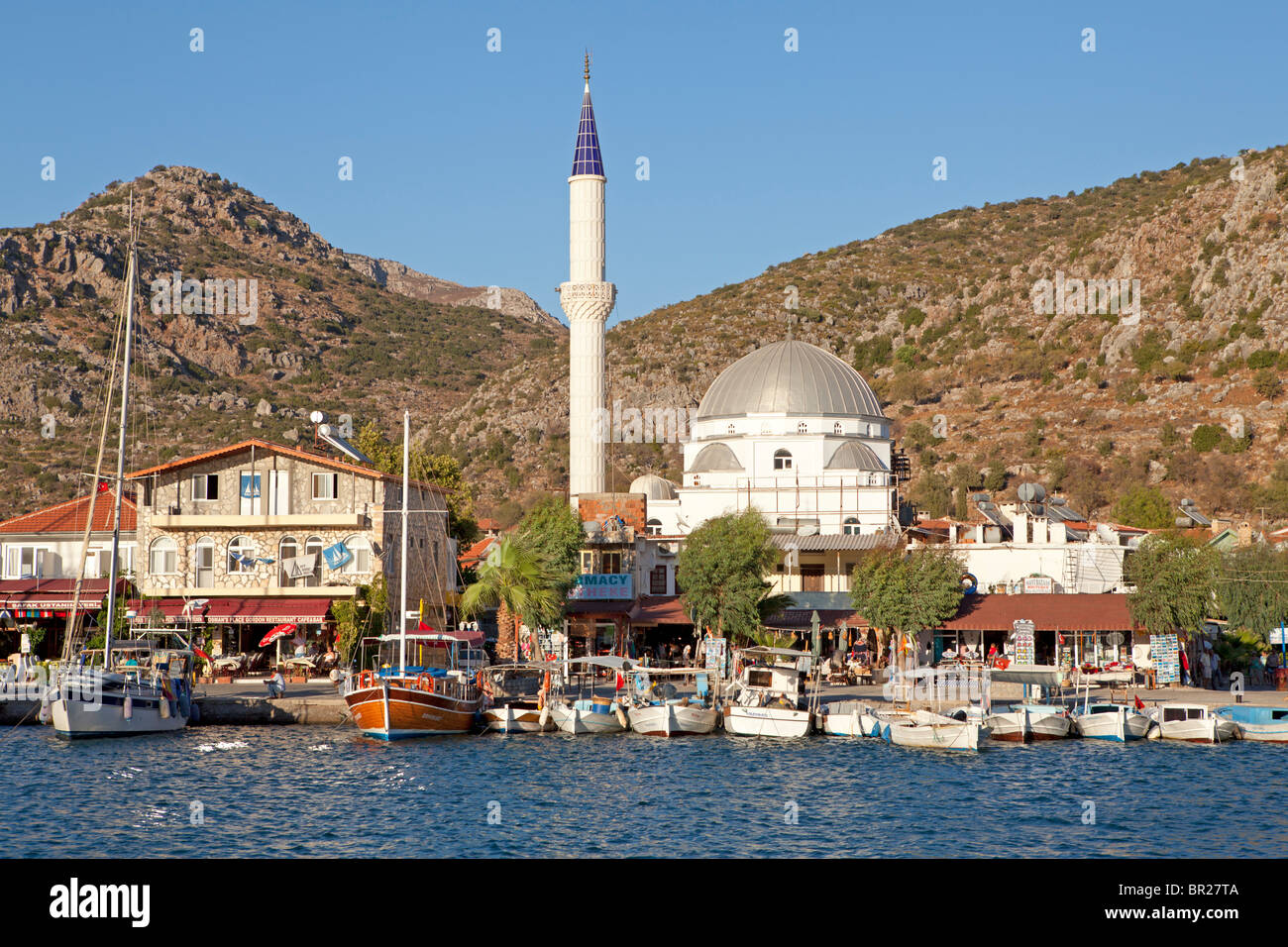 Bozburun Town, Bozburun Peninsula, West coast, Turkey Stock Photo - Alamy