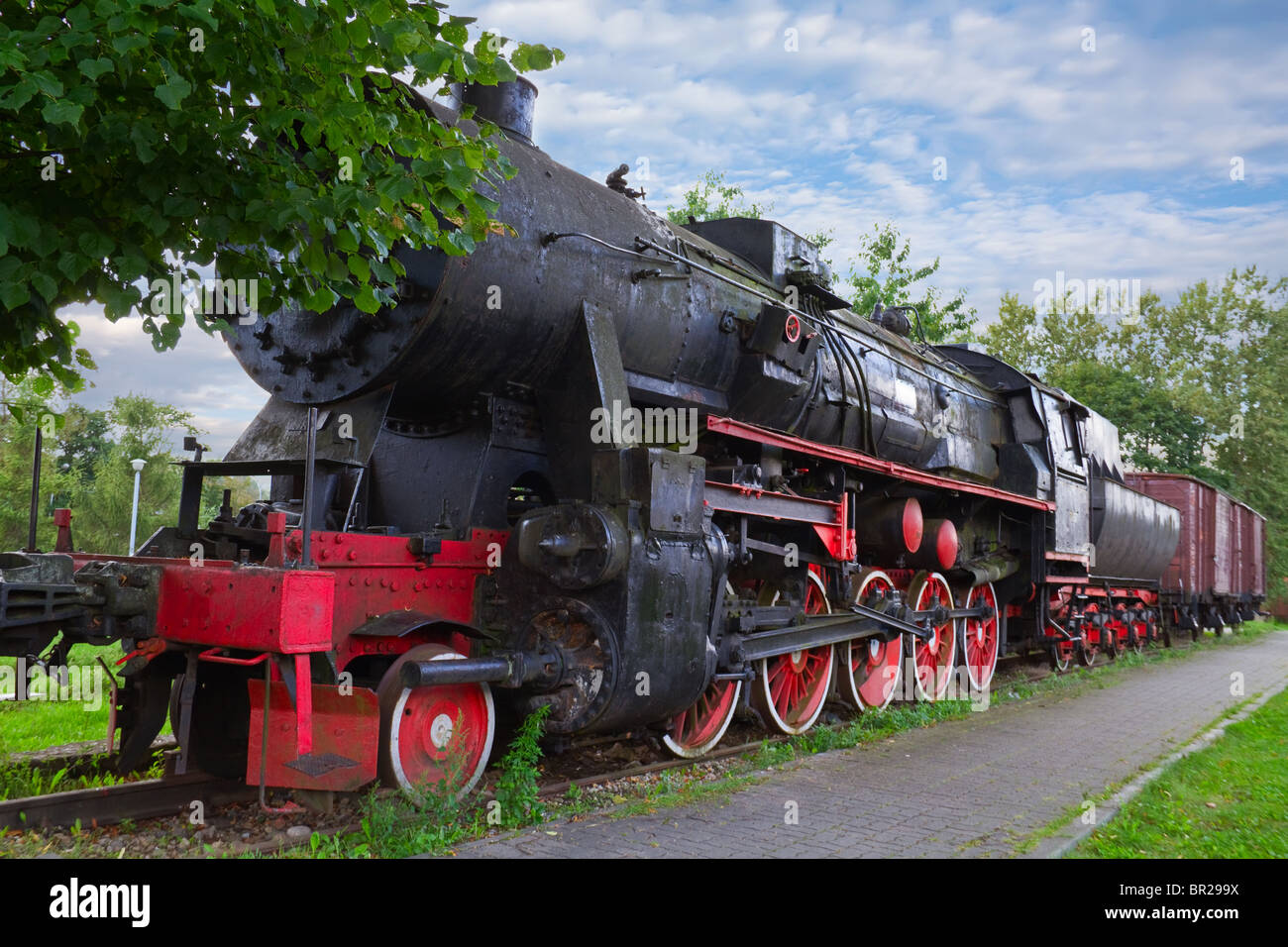 Old train locomotive hi-res stock photography and images - Alamy