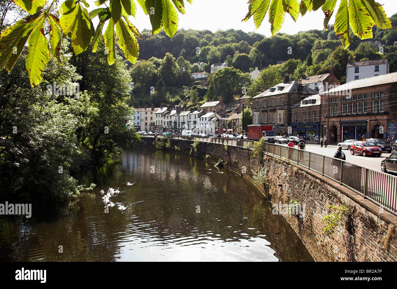 Road through matlock bath hi-res stock photography and images - Alamy