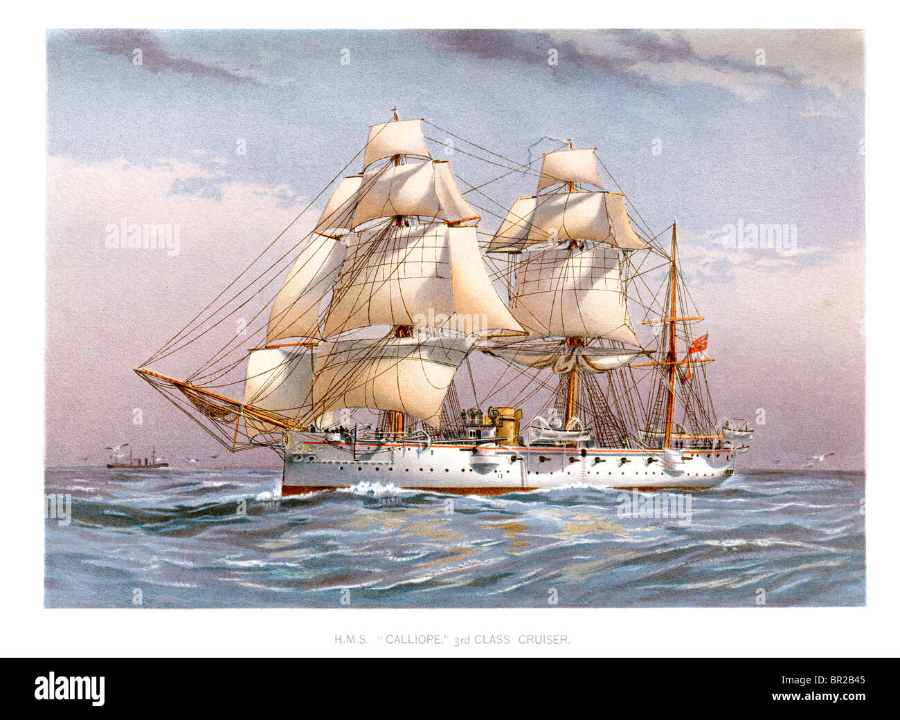 HMS Calliope was a Calypso class third class cruiser of the Royal Navy ...